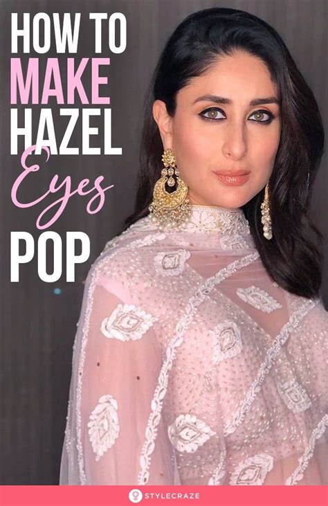 10 Best Makeup Tips To Make Hazel Eyes Pop