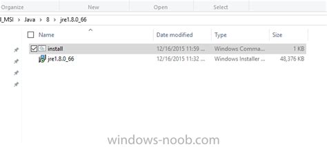 Java Install Configuration Manager Windows Noob Com