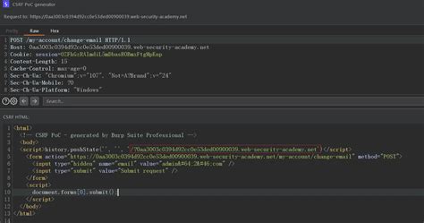 Portswigger Csrf Lab 跨站请求伪造靶场wp 🔰雨苁ℒ🔰