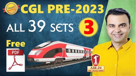 Ssc Cgl Pre 2023 Maths All 39 Sets By Raja Sir Part 3 Ssc Cgl Pre 2023 Previous Year