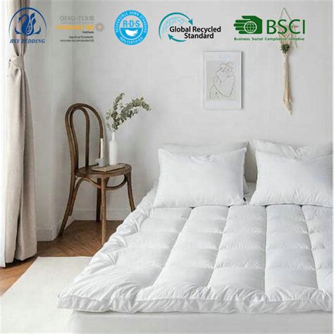 Premium Mattress Topper Duck Feather Ultra Soft Mattress Pad Queen