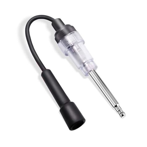 Inline Spark Plug Tester Straight Boot Engine Ignition Tester Light