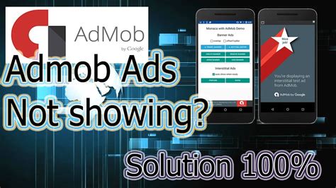 Admob Ads Not Showing Problem Solved Complete Solution Youtube