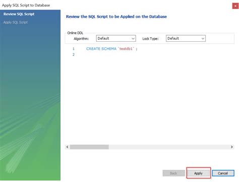 Mysql Workbench Creating And Managing Databases And Users Database