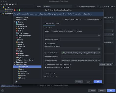 Python Configuring Django Testing In Pycharm Stack Overflow