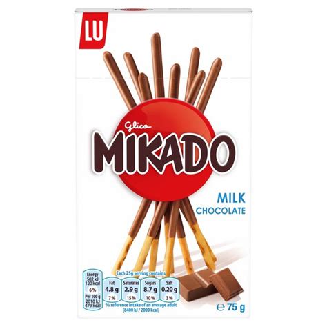 Mikado Milk Chocolate Biscuits Ocado Chocolate Milk Chocolate