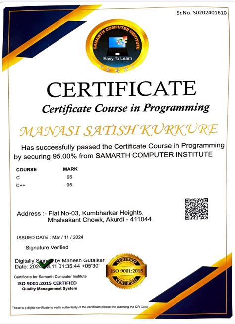 Manasi Kurkure On Linkedin Cprogramming Cpp Softwaredevelopment Continuouslearning