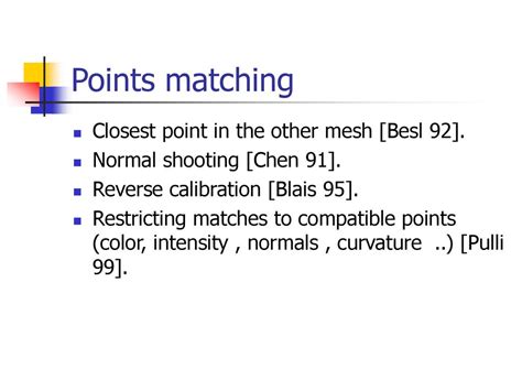 Iterative Closest Point Ppt Download