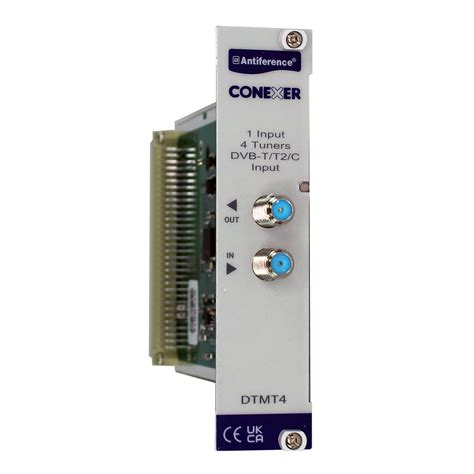 Terrestrial Input Module Input Loop Tuners DVBT T C Antiference