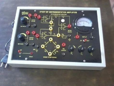 Operational Amplifier As Instrumentation Amplifier At Piece Physics Instruments In