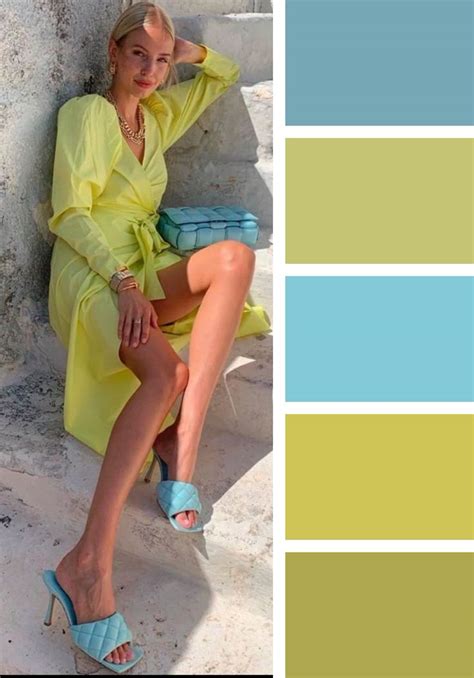 Цветовые сочетания в одежде Kleding Combinaties Kleding Organisatie Kleurencombies