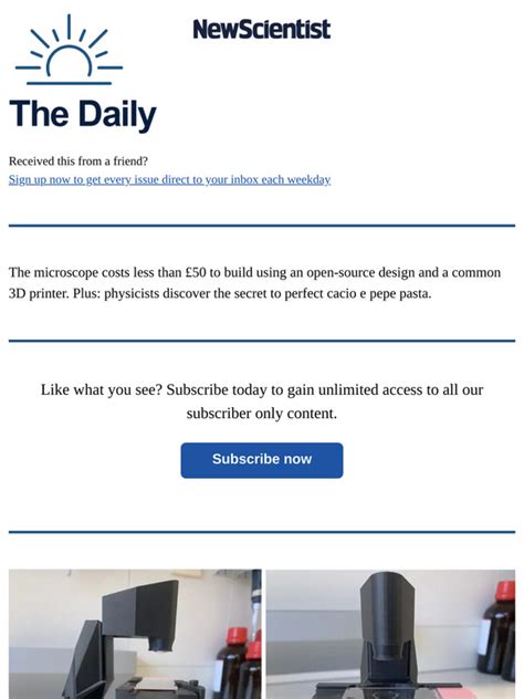 New Scientist Worlds First Fully 3d Printed Microscope Made In Under 3 Hours Milled