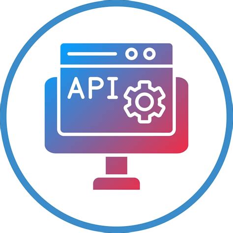 premium vector vector design web api icon style