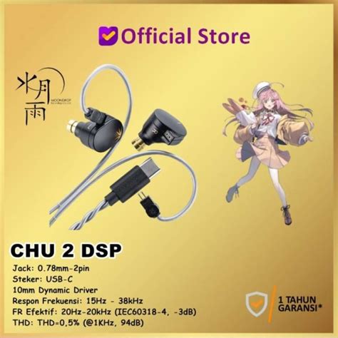 Jual Moondrop Chu 2 Ii Chu2 End Game Entry Level Killer 2pin Iem Earphones Chu Ii Dsp Di