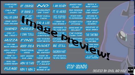 Princess Luna Soundboard By Ewolyeroc On Deviantart