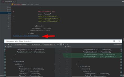 Jestjs How To Replace Snapshot Jest And Webstorm 20191 Stack