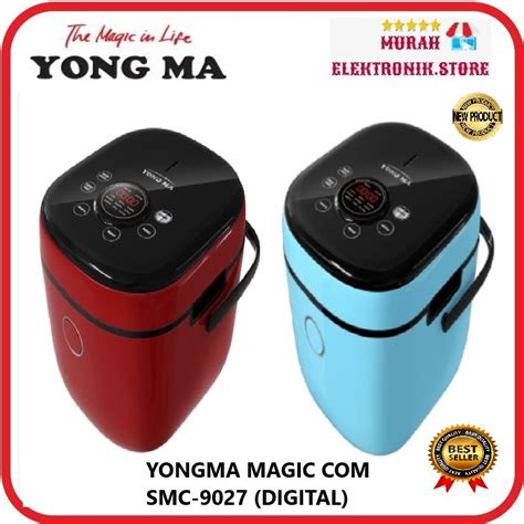 Jual Yongma Magic Com Rice Cooker 2 Liter Digital Yong Ma Smc 9027 Smc9027desaing Boxy Modern