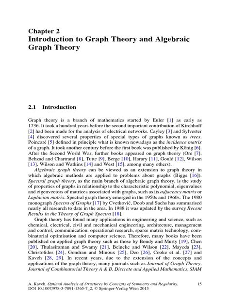 Introduction To Graph Theory Pdf Eigenvalues And Eigenvectors Matrix Mathematics