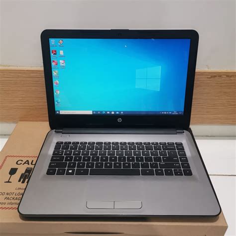 Jual Laptop HP 14 AF120AU Amd A4 5000 VGA Amd Radeon R3 Ram 8 Gb SSD 256 Gb Windows 10
