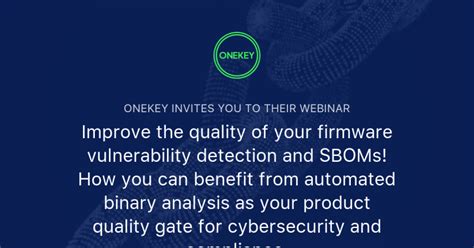 Improve The Quality Of Your Firmware Vulnerability Detection And Sboms How You Can Benefit From