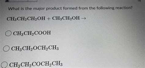[answered] What Is The Major Product Formed From The Following Reaction Kunduz