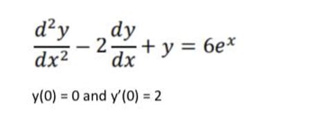 Solved Solve The Ordinary Differential Equations Chegg