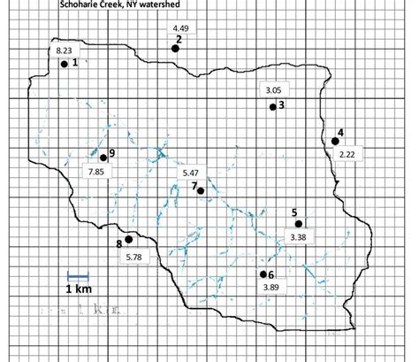 Solved A Constructdraw The Thiessen Polygons For The