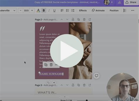 Canva Template Walkthrough Tutorial Elm Leaf Studio