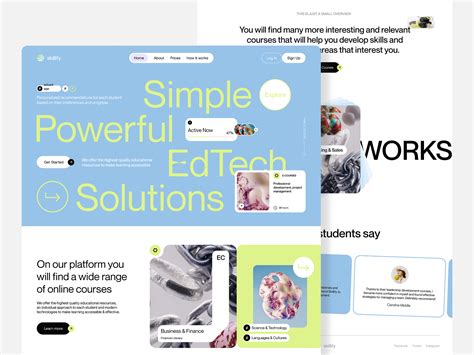 Edtech Platform Ui Design