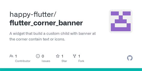 Github Happy Flutterfluttercornerbanner A Widget That Build A