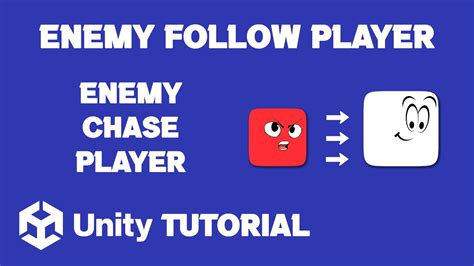 Unity 2d Enemy Follow Player Unity2d Enemy Chase Player Unity Tutorial Youtube