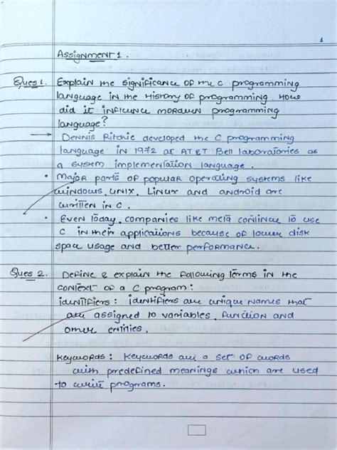 Assignment 1 Programming In C Pdf Computer Programming Software