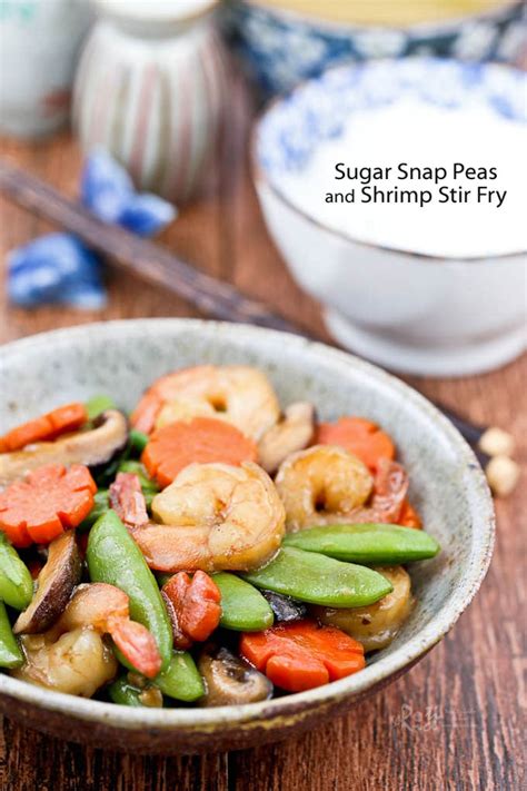 Sugar Snap Peas And Shrimp Stir Fry Roti N Rice