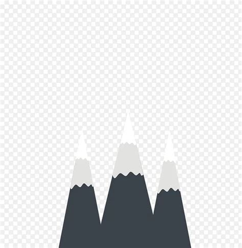 简约插画雪山PNGPNG图片素材下载 图片编号11115378 PNG素材网