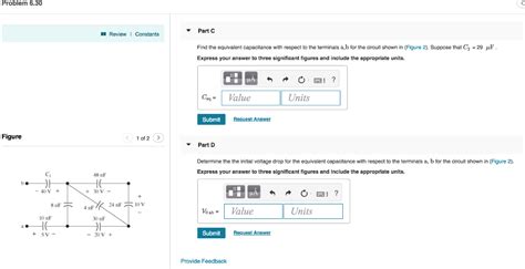 Solved Problem 6 30 Review 1 Constants Part A Find The Chegg Com