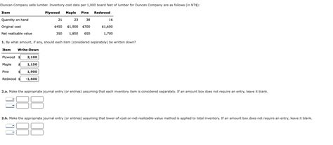 Solved 1 By What Amount If Any Should Each Item