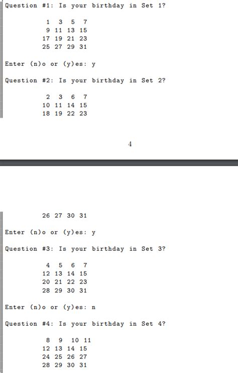 solved guessing birthdays write a program called q3 py
