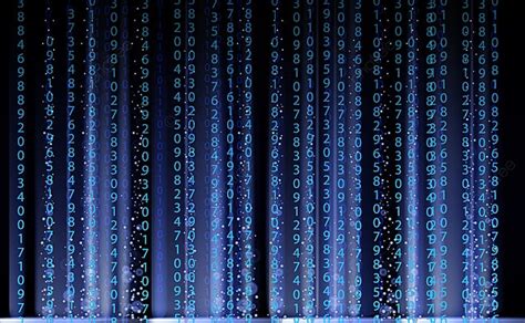 Technology Abstract Background Matrix Code Number Secure Technology