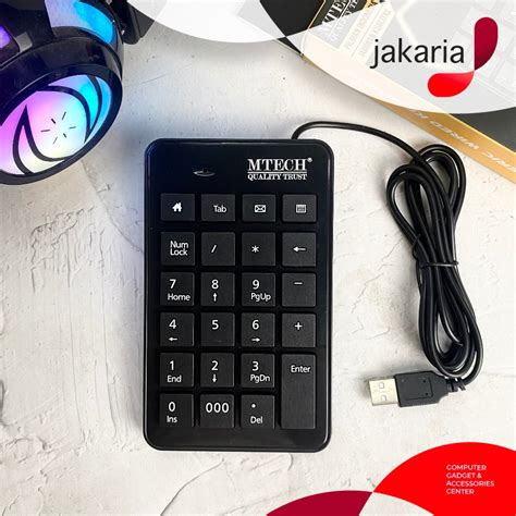 Jual M Tech Keyboard Usb Numeric Keypad Angka Slim Multimedia Shopee Indonesia