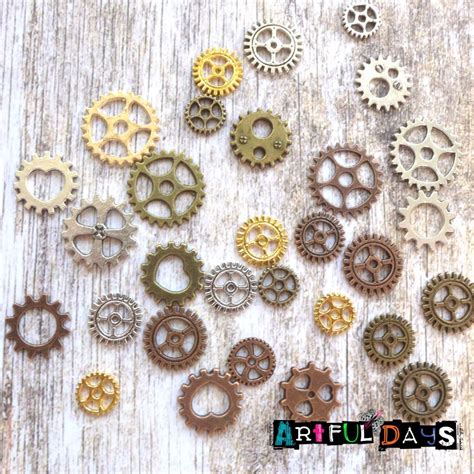 Set Of Mini Cogs And Gears 30pcs C164