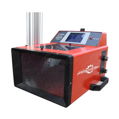 Iso Approved Headlight Alignment Machine Vehicle Testing Equipment Headlight Aimer Tester And