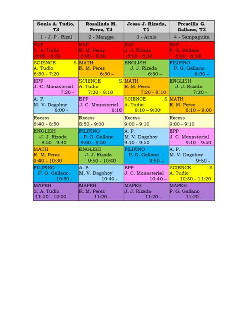 New Class Program 24 25 Pdf