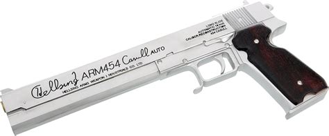 Ws Cos Hellsing Aluminio Card Weapon Arms 454 Casull Semi Automatic