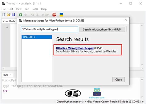 Arduino Micropython Keypad 4x4 Arduino Micropython Tutorial