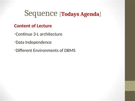 Lecture 4 Database Management System Ppt