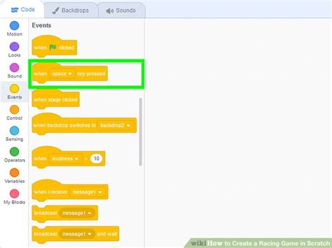 How To Create A Racing Game In Scratch With Pictures WikiHow
