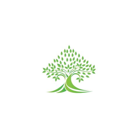 Premium Vector Tree Icon Logo Template Vector Illustration