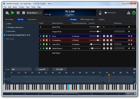 Cantabile Software For Performing Musicians