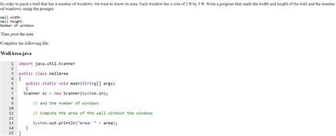 Solved In Order To Paint A Wall That Has A Number Of Chegg