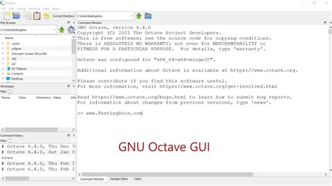 Run Gnu Octave On Windows 2024